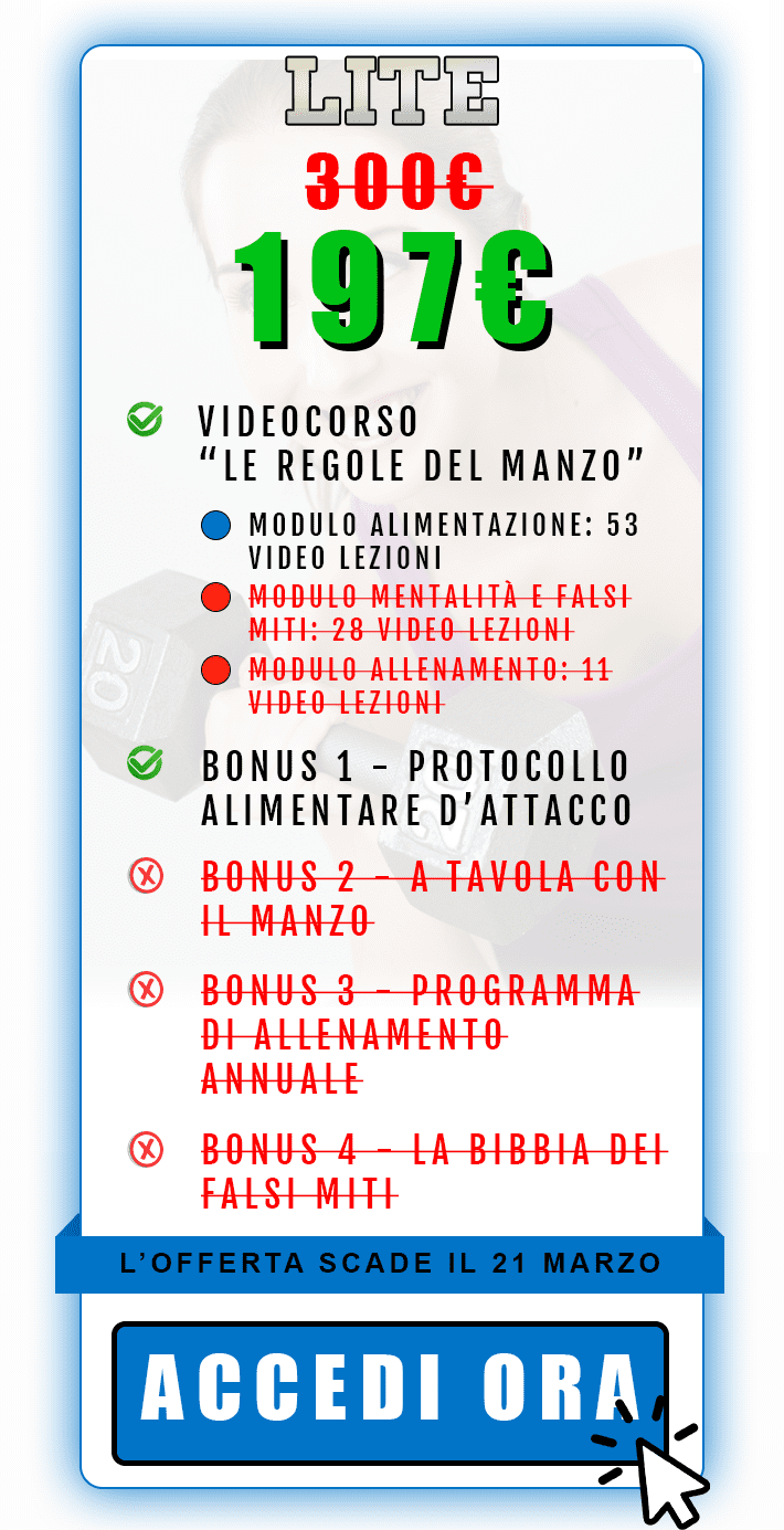 Le Regole del Manzo | Claudio Manzone